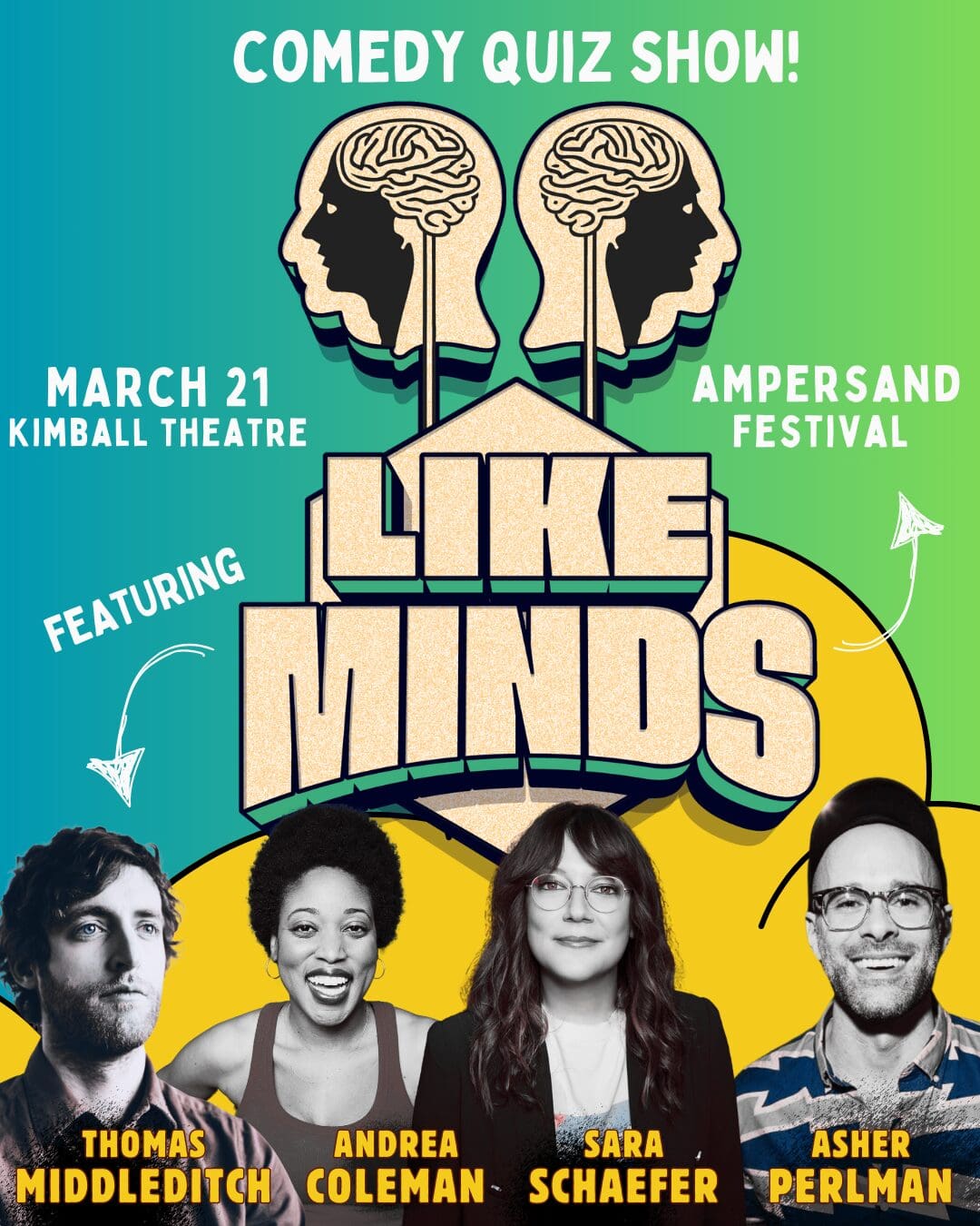 Like Minds featuring Thomas Middleditch, Asher Perlman, Andrea Coleman ...